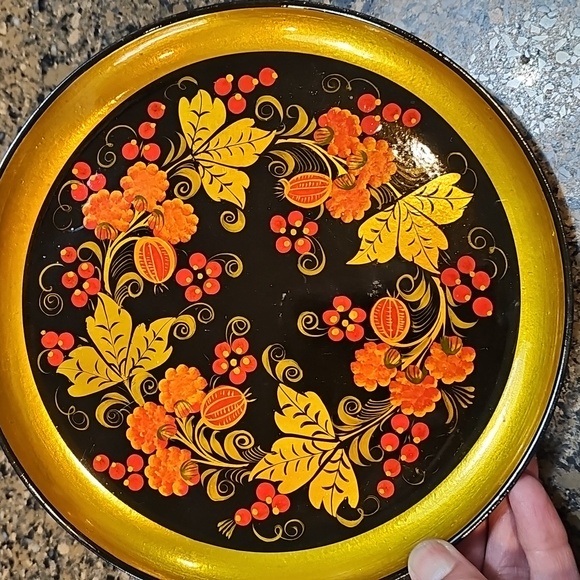 The Bradford Exchange | Art | Vintage Russian Hand Painted Folk Art ...